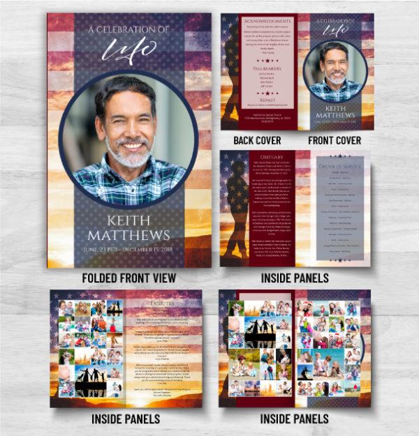 Custom Funeral Programs - Funeral Program Design and Printing