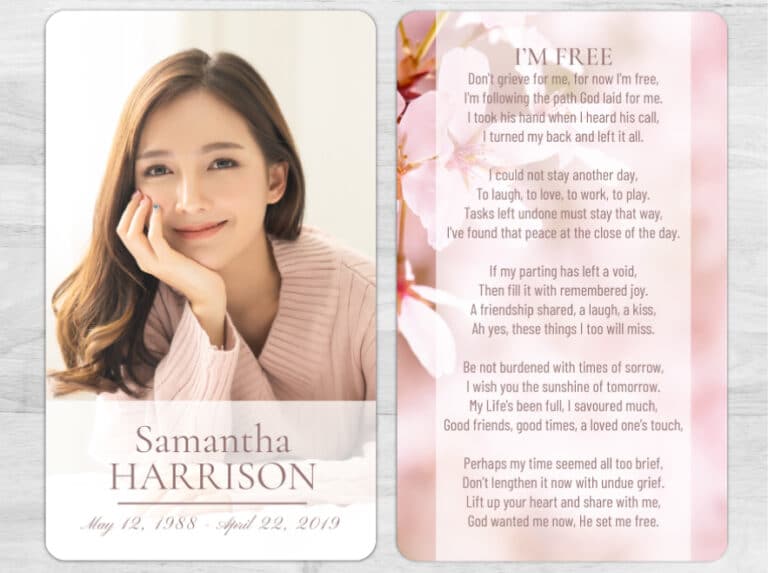 Funeral Program Printing Services - Memorial & Obituary Printing Services