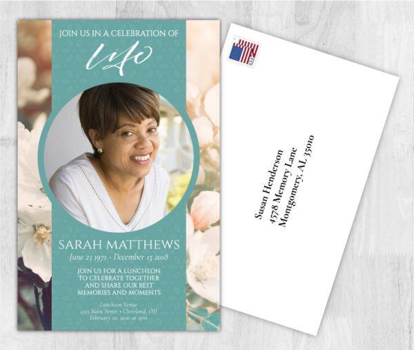 Death Memory & Remembrance Cards - Funeral Announcements Cards