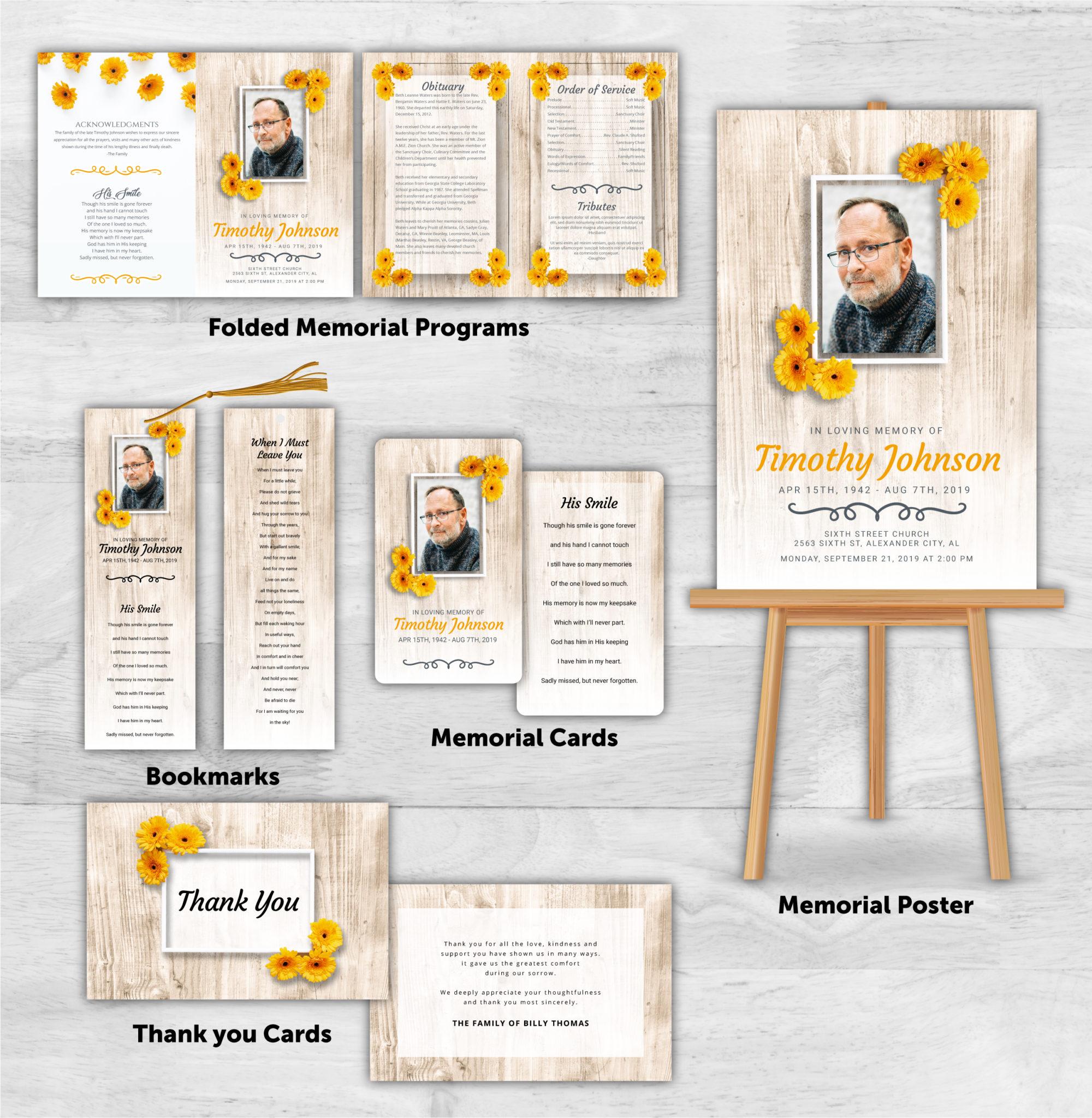 Memorial Package - 1092 - DisciplePress - Memorial & Funeral Printing