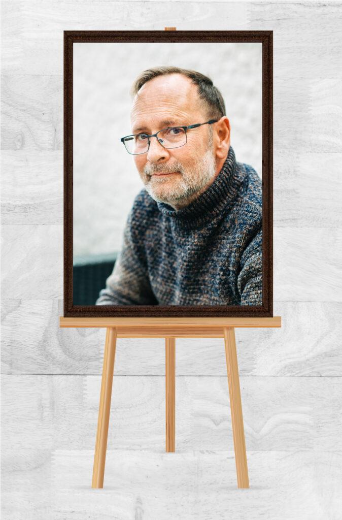 Framed Canvas Portrait - DisciplePress - Memorial & Funeral Printing