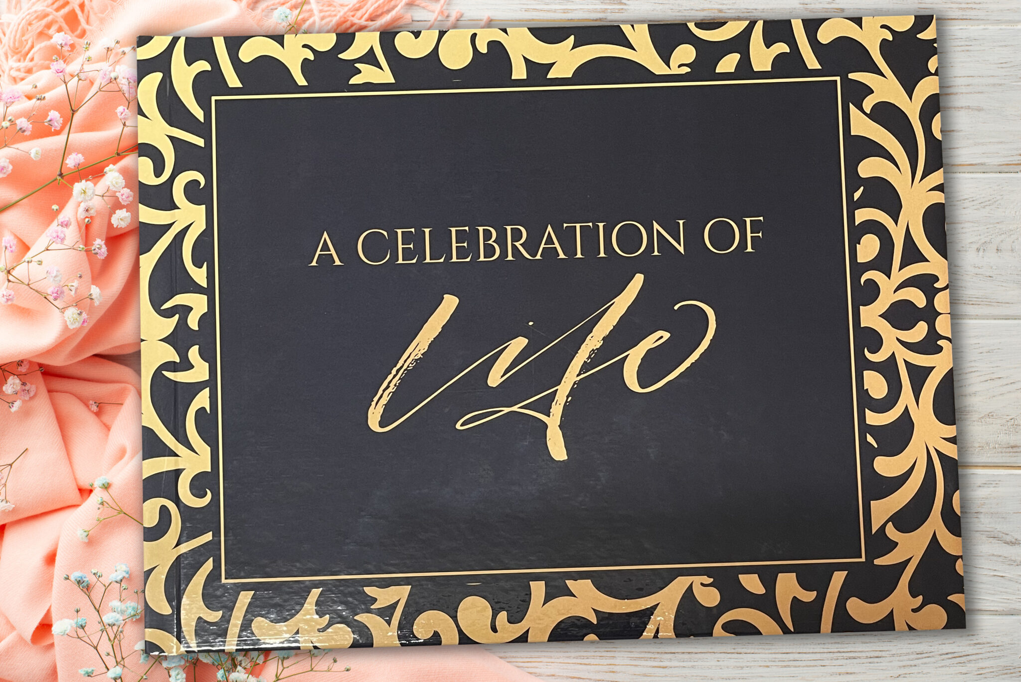 Custom Guest Book - 2068 - DisciplePress - Memorial & Funeral Printing