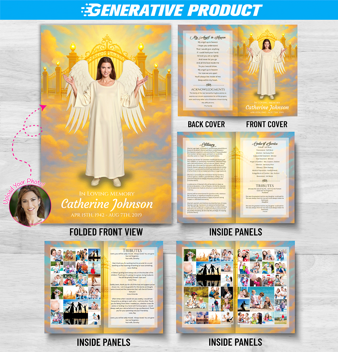 Custom Funeral Programs - Funeral Program Design and Printing