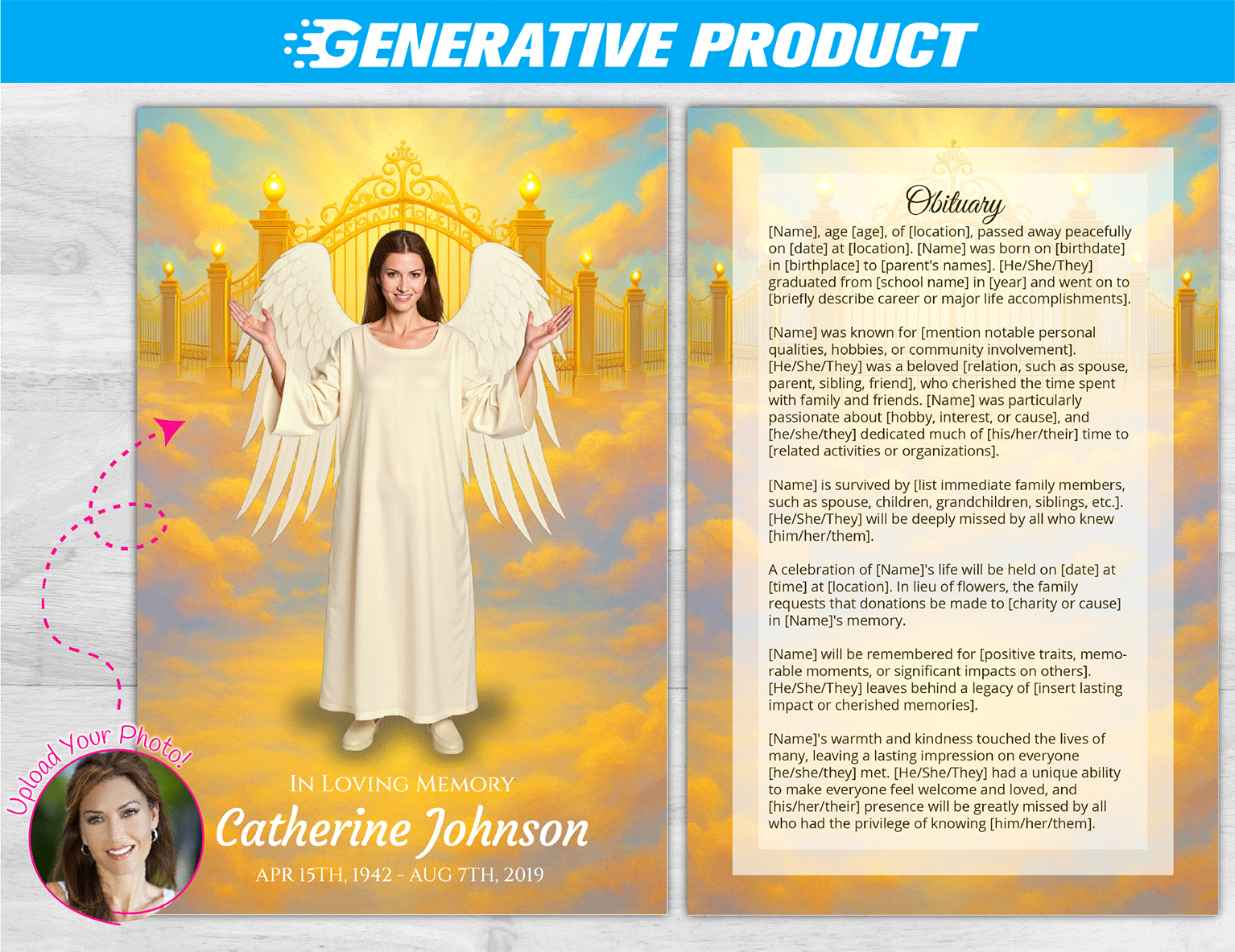 Funeral Program - 2214 - DisciplePress - Memorial & Funeral Printing